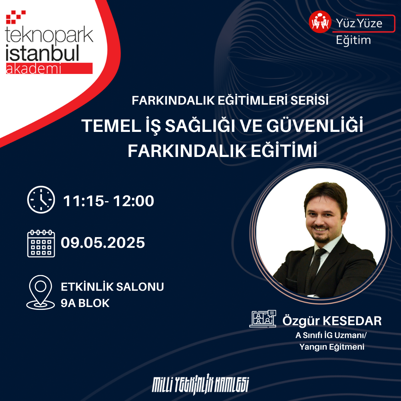 Temel İş Sağlığı ve Güvenliği Farkındalık Eğitimi - Eğitimler | Teknopark İstanbul